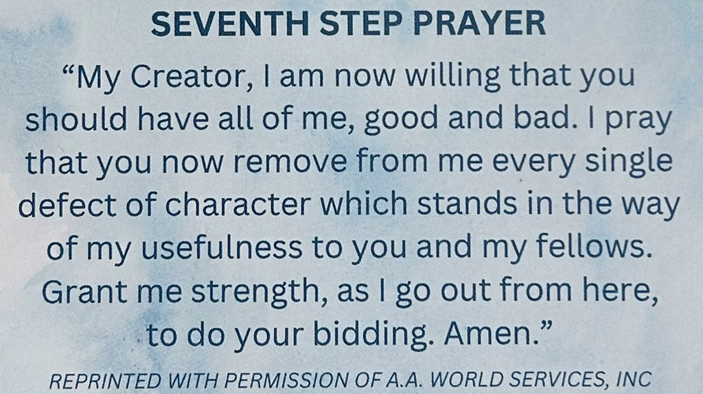 3rd & 7th Step Prayer - Wallet Size – CASO